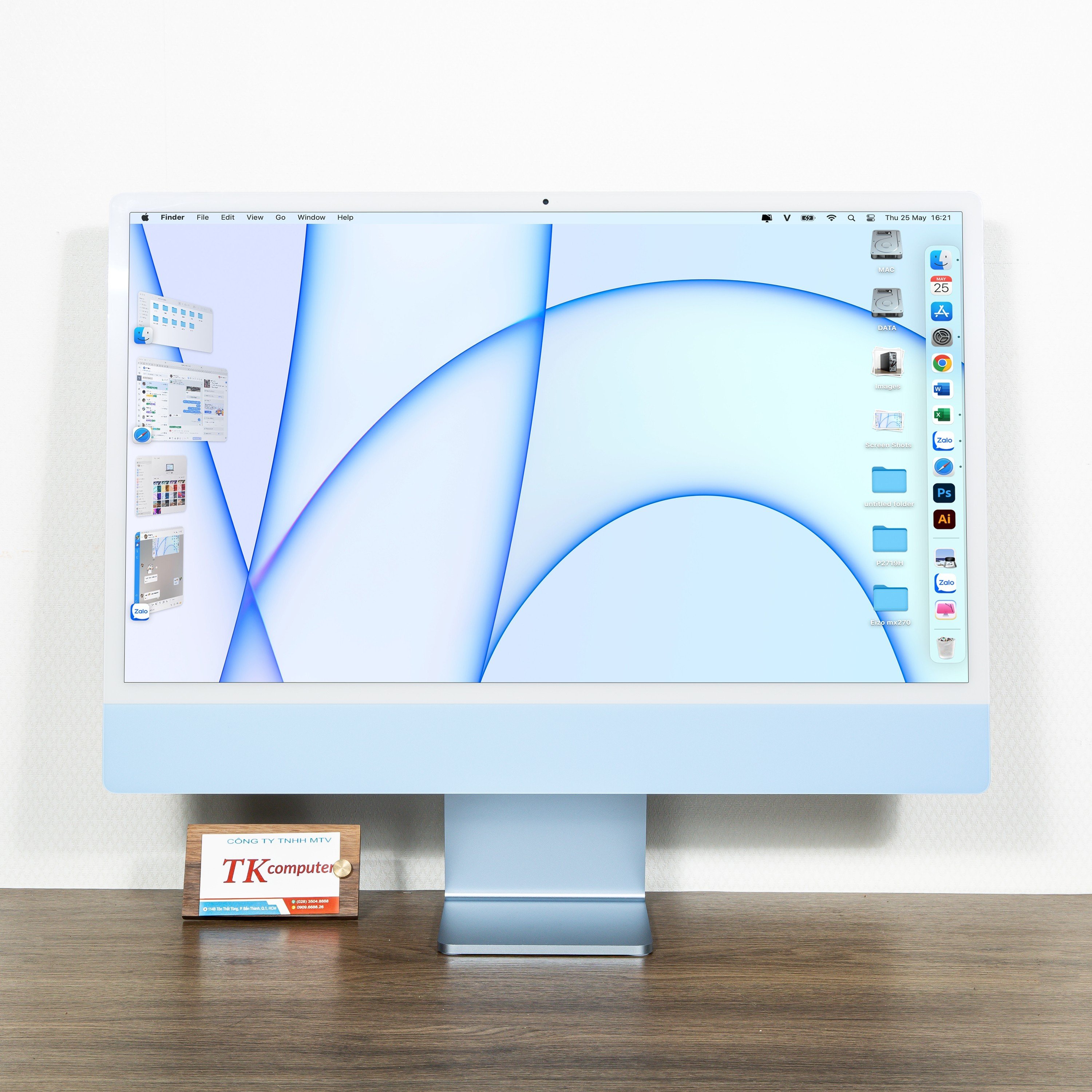 IMAC M1 2021 24 inch 4K - Blue