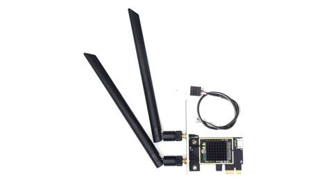 Card WIFI Intel AC 3168 khe PCI tích hợp Bluetooth 4.2 tản nhiệt
